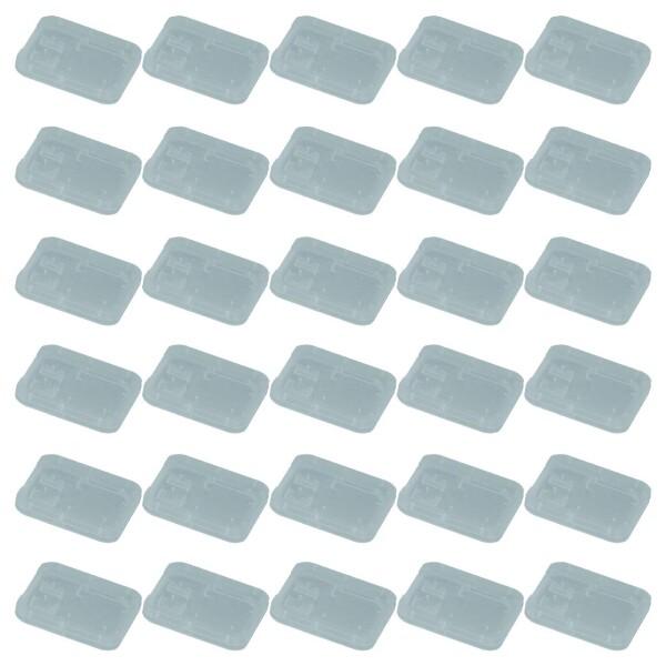HAMILO SDカードケース micro SDカード マイクロSDカード SDケース 60個セット商品コード：49074596102型番：TS-00115aカラー：クリア大小それぞれを収納:SDカードは大きさが異なることで収納できないこと...