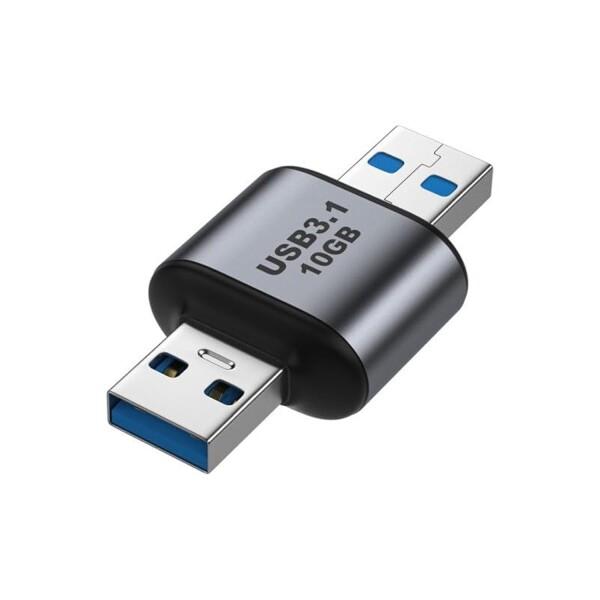 CYアダプタUSB 3.0/3.1 AクラスのオスからUSB 3.0/3.1 Aオスへのデータアダプタ10 Gbps拡張は、ノートパソコンデスクトップPCに適している商品コード：49074597005型番：UC-082-AMAM-HXアダプ...
