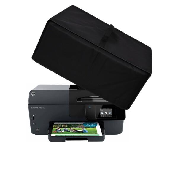 Kuymquat プリンターカバー キヤノン MB2130/ MB5130/ エプソン PX-M730F対応 防塵カバー 保護ケース ナイロン製 防水 防塵 耐摩耗性 軽量 家庭用/オフィス用 53cmx42cmx26cm(ブラック)商品コ...