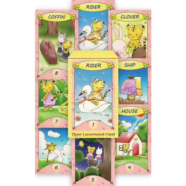 タイガー ルノルマンカード初心者向けタロットカード商品コード：49074635169型番：LUNA065サイズ：ルノルマンカード 通常サイズYouTube登録者数約8万人の人気インフルエンサー、山菱たいが先生完全監修のルノルマンカードが新発...