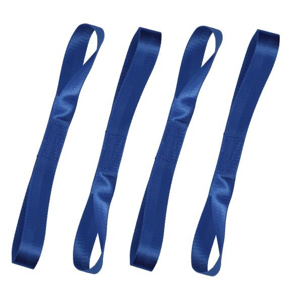 タイダウンストラップ 荷締めベルト 荷物ベルト タイダウンベルト ソフトループ 固定ベルト 多用途 梱包 自転車 バイク 転倒防止 多用途工具 運搬用 4個セット あいいろ商品コード：49074741902型番：YAO-405サイズ：長さ3...