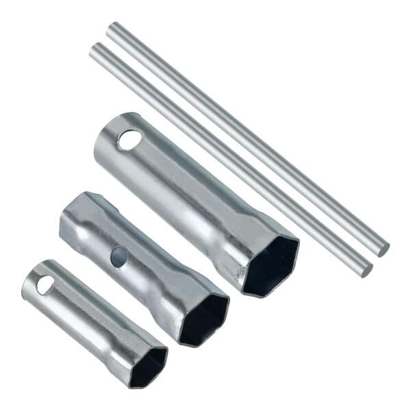 CoCud ダブルエンドオートバイ点火スパークプラグスパナ 6mm 21mm 17/19mm バー付き ディープリーチレンチソケット - （用途：自動車用）商品コード：49074752476型番：cuf240316dd000286jp 点火...