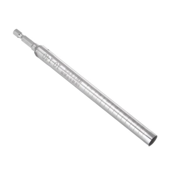 CoCud ホローソケット 10mmサイズ 140mm長 1/4"六角シャンク 6点クイックチェンジディープウェルパワーナットドライバー - 長いネジロッド/ボルト/スタッド用商品コード：49074753002型番：cuf240316dd0...