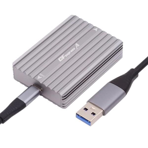 xiwai USB-C CFE メモリーカードアダプターハブ USB3.1 Type-C USB3.0 Type-A to CF Express Type-A &amp; Type-B CFA R5 Z6 Z7 CFB デュアルスロット拡張...