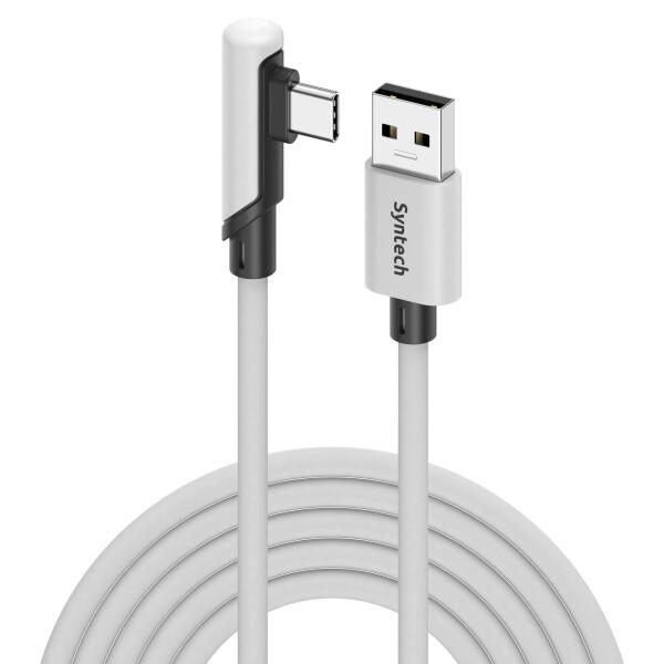 Syntech Link ケーブル 3M 対応Oculus/Meta Quest 3S/Meta Quest 3、Quest2/Pro/Pico 4/Ultra アクセサリおよび PC/SteamVR と互換性あり、高速 PC データ転送、...