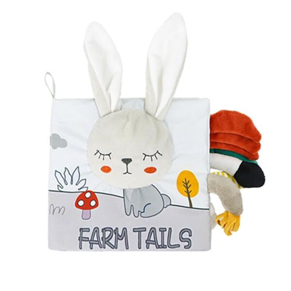 shinse 絵本 赤ちゃん 人気 洗える 幼児 指遊び 布のおもちゃ おでかけえほん ?ベビーカー用 知育玩具 幼稚園 出産祝い 子供 (ウサギ)商品コード：49075592857型番：WJ24060303