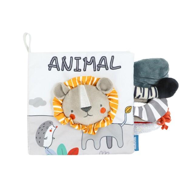 shinse 絵本 赤ちゃん 人気 洗える 幼児 指遊び 布のおもちゃ おでかけえほん ?ベビーカー用 知育玩具 幼稚園 出産祝い 子供 (ライオン)商品コード：49075592863型番：WJ24060301