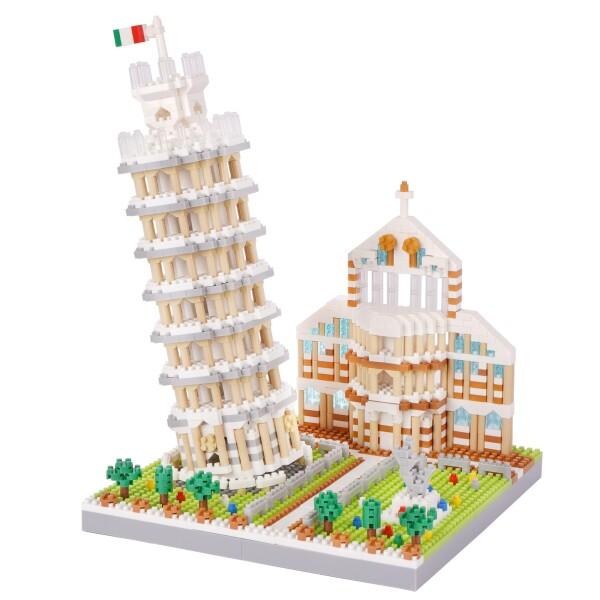 LULUFUN マイクロブロック ピサの斜塔 アーキテクチャー ミニブロック 建物 おもちゃ 世界遺産 Leaning Tower of Pisa インテリア 大人 プレゼント 暇つぶし ギフト 誕生日 贈り物商品コード：490756019...