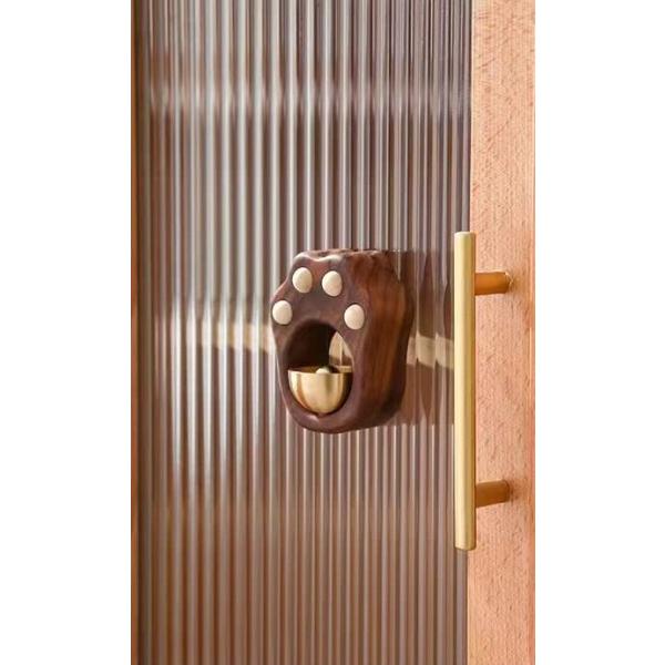 招き猫銅鈴、入戸風鈴、ストラップ、猫爪鈴、迎客鈴、磁気吸入ドアベル、冷蔵庫貼り商品コード：49076254160型番：MZLDサイズ：センターカラー：ブラウン【お帰りなさい音響装飾】入り口に置くと、さわやかで心地よいお帰りを歓迎するベルが鳴...