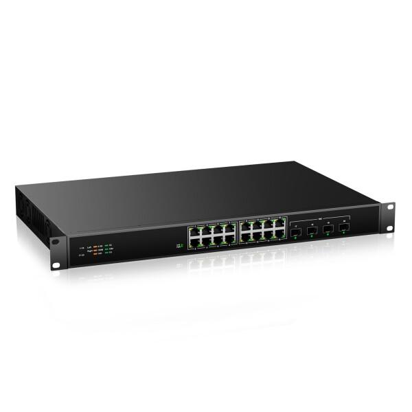 keepLiNK 16ポート 2.5G スイッチングハブ 金属筐体 4つの10GbE SFP+ポートファン冷却 アンマネージスイッチ商品コード：49076257696型番：16-Port-2-5Gカラー：ブラック20ポート2.5Gイーサネッ...