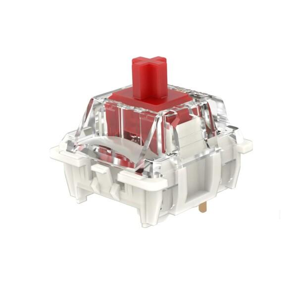 Gateron G Red Pro 3.0 スイッチ 潤滑済み 3ピン RGB SMD リニア ゲーミングメカニカルキーボード用 (72ピース、プロレッド3.0)商品コード：49076259099型番：G-Pro-3-0サイズ：72個カラー...