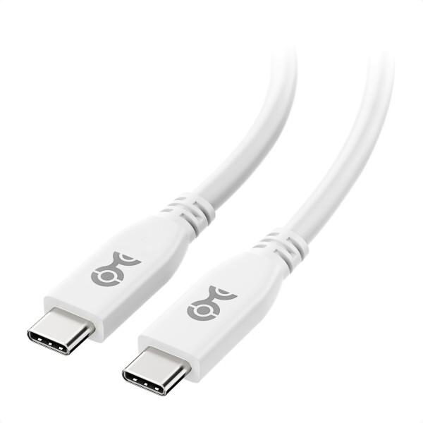 Cable Matters 40Gbps ショートUSB4 ケーブル 0.3m、(8K 60Hz / 4K 240Hz ビデオ・240W充電・40Gbpsデータ) USB 4 / USBC ケーブル、Thunderbolt 4 / MacB...