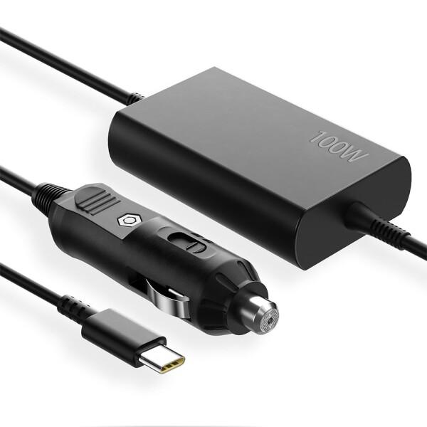 100W USB C PD 車 充電器 MacBook用pro &amp; MacBook用Air, ipad Air, iPhone用 15, iPad, Laptops タイプ 超小型であり軽量 高速充電商品コード：4907627115...