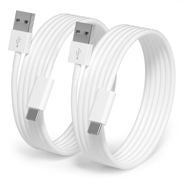 iPhone 17 16 15 ケーブル USB タイプc ケーブル 3A急速充電 USB-C &amp; USB-A 1M 2本セット 超高耐久 高速データ同期 iPhone17 / iPhone16 / iPhone 15 Pro MA...