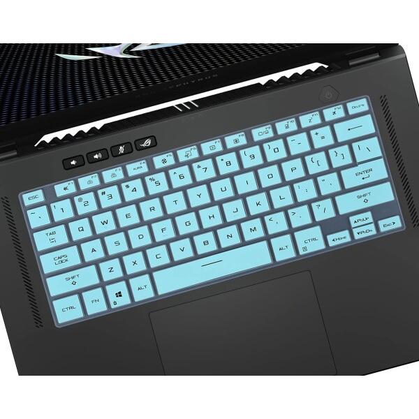 キーボードカバー 15.6インチ ASUS TUF Dash F15 FX516 FX516PM FX516PR TUF516PE/ASUS ROG Zephyrus G15 GA503 GA503QR GA503QS GA503QM 16...