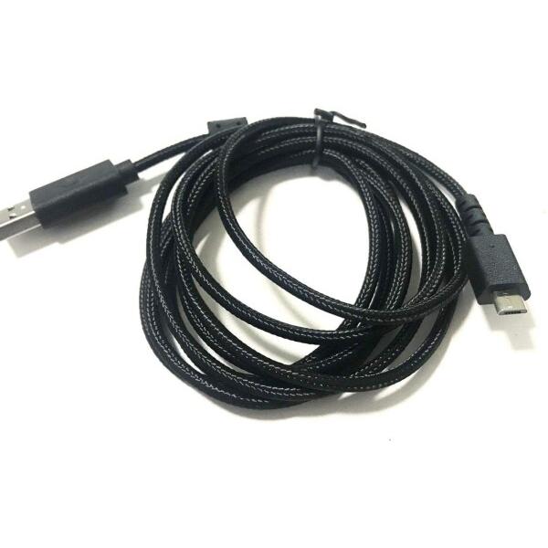 G ゲーミングキーボード ワイヤレス G913 Wireless Gaming Keyboard/ G502 ワイヤレスマウスケーブルの交換 G502ゲーミングヘッドセット用の1.8M USB-Micro-USBケーブル商品コード：4907...