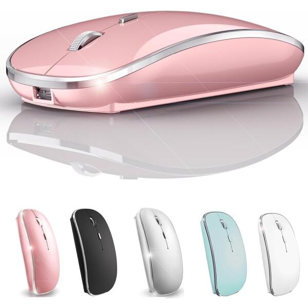 Bluetooth マウス iPad Pro iPad Air Mac MacBook Pro MacBook Air MacBook ワイヤレス マウス ノートパソコン Chromebook Win8/10/11 HP DELL PC用 ...