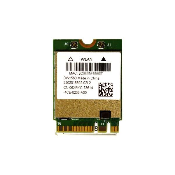 BCM94352Z BCM4352 Dell Wireless 1560 (DW1560) 867Mbps 802.11a/b/g/n/ac WLAN + Bluetooth 4.0 M.2 カード商品コード：49076468438型番：B...