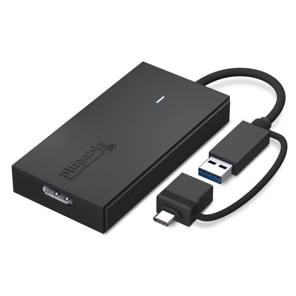 Plugable USB Type-C グラフィック変換アダプター、USB-C DisplayPort 用 Mac Windows 対応、最大解像度 1080p@60Hz の外部DPモニターを接続可能商品コード：49076499418型番：...