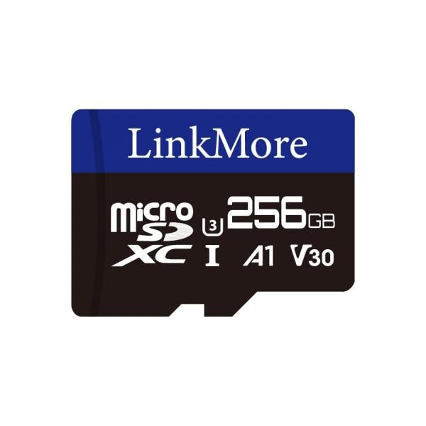 LinkMore 256GB マイクロSDカード Nintendo Switch対応/MicroSDXCカード / U3 / A1 / V30 / SDアダプター付 (読込最大100MB/s)商品コード：49076512861型番：Micr...