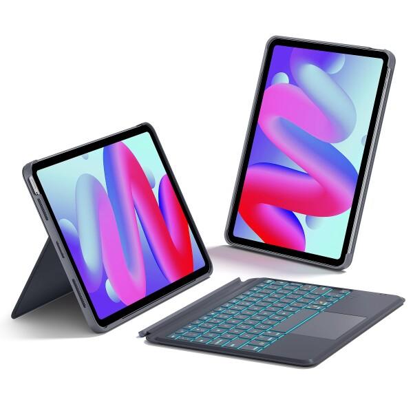【発売日：2023年06月20日】Inateck iPad Air 11インチ M4 2026/M3 2025/M2 2024用 着脱式キーボード付きケース 横/縦置 iPad Air 第8/7/6/5/4世代、Pro 11インチ 第4/3...