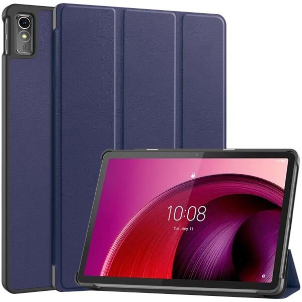 For Lenovo TAB7 / Lenovo Tab M10 5G / Lenovo Tab M10a 5G ケース 軽量 薄型 PU レザー スマート カバー 耐衝撃 傷防止 ハード 背面 ケース 三つ折り スタンド オートスリープ ...