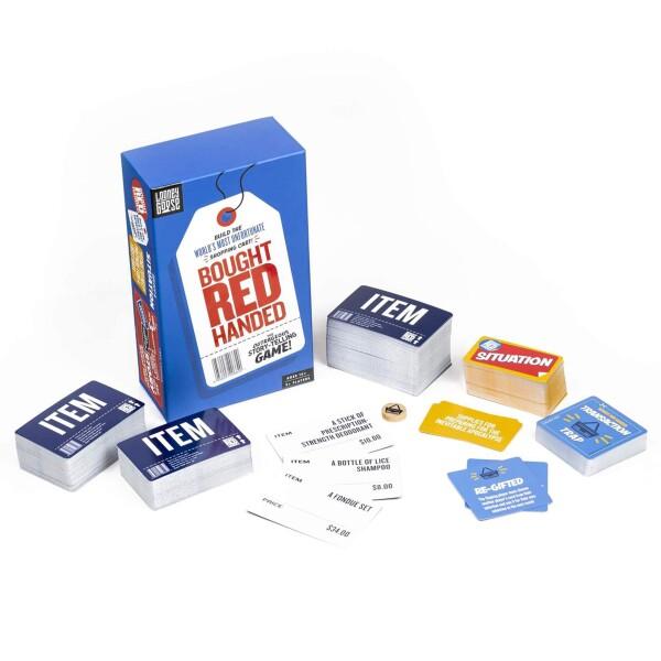 Professor PUZZLE Bought Red Hand - The Outrageous Story-Telling Party Game - The Games Night 世界で最も不幸なショッピングカートを作りましょう - ...