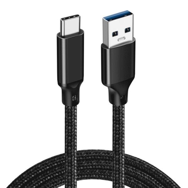 Type C ケーブル USB-A &amp;USB-C 10Gbps データ転送 3.2(Gen2) ケーブル 60W 20V/3A 高速充電 ナイロン編みXperia/Galaxy/LG/iPad Pro/Galaxy S10 / S1...