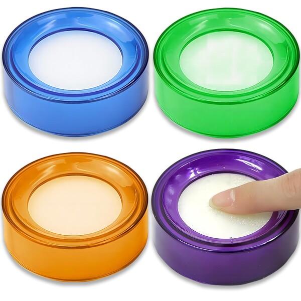 MAEXUS 紙めくり器 切手貼り 紙めくり海綿スポンジケース 伝票書類めくり 紙幣の勘定 事務用品 (茶色・ブルー・緑・紫)商品コード：49076618214型番：31OP0021【パッケージ内容】数量:4セット(茶色・ブルー・緑・紫);...