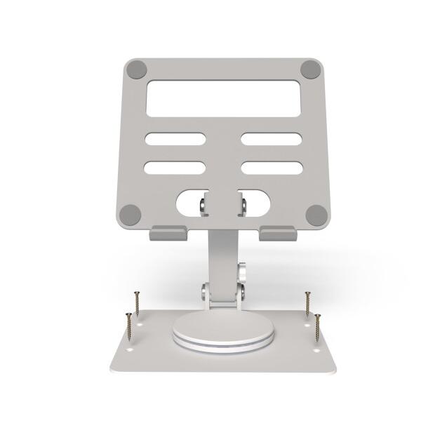 amesoba ネジ固定可能 タブレットスタンド iPadホルダー 360度回転 6~13インチ ipad mini pro スマレジ対応 (シルバー)商品コード：49076618329型番：AME-RS-SVカラー：シルバーiPadなどの...