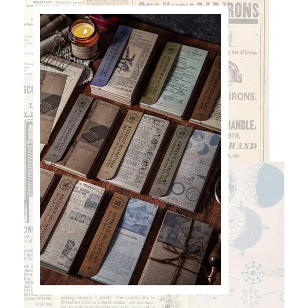 6種類 60枚入 ペーパーセット ヴィンテージ コラージュ デコ レトロ 手帳 素材 インスタ風 英字 洋書 植物 図鑑 天体 ベーカリー 海外製 (C. 植物図鑑)商品コード：49076683171型番：RAST1カラー：C. 植物図鑑