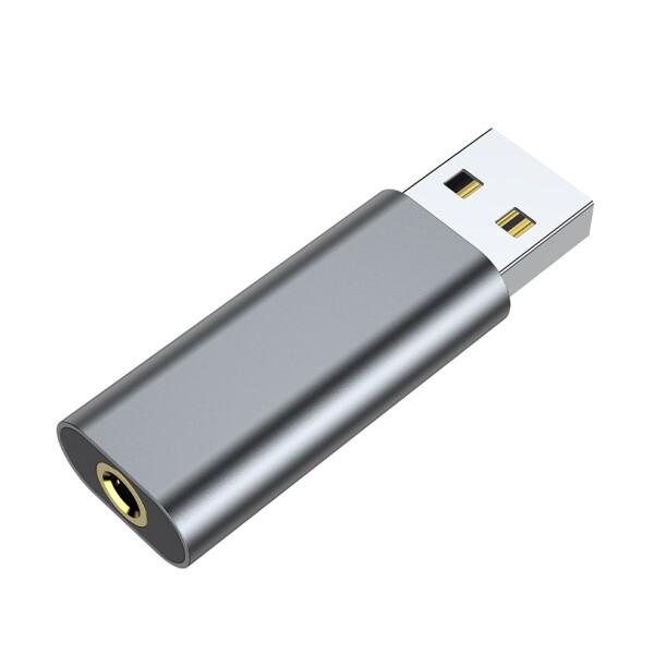 USB サウンドカード回転 USB 3.5ｍｍー 変換アダプタ 外付け けサウンドカード ミニジャック オーディオインターフェイス ヘッドホン出力/マイク入力対応 ドライPS4/MacBook/Earphones/Surface/Windo...