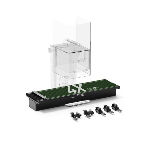 xTool Fシリーズ用拡張キット F2用 F1 Lite用 F1用 スライドエクステンション 彫刻領域を115*400mmに拡張 より長い彫刻と切断 安定性を高める5つのクランプが付属 適格請求書発行可商品コード：49076839415型...