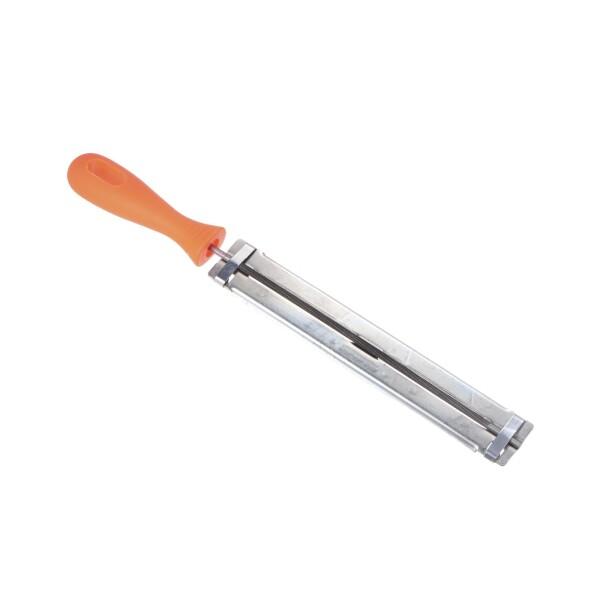 CoCud チェーンソーファイルガイド 3/16"直径12"全長 シャープニング用のクロム鋼ダブルカットラスプ （用途：オブジェクト修理用）商品コード：49077111865型番：cuf231114dd000812jpカラー：黒 チェーンソ...