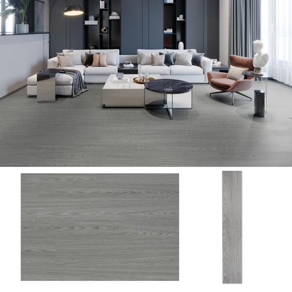 CELAVY フロアタイル 置くだけ 木目調 接着剤不要 フローリングシート 36枚入り 約3畳 フローリングマット 厚手1.5mm かんたん施工 キズ防止 模様替え 玄関 賃貸 キッチン トイレ 防水 リノベーション DIY 土足OK 初...