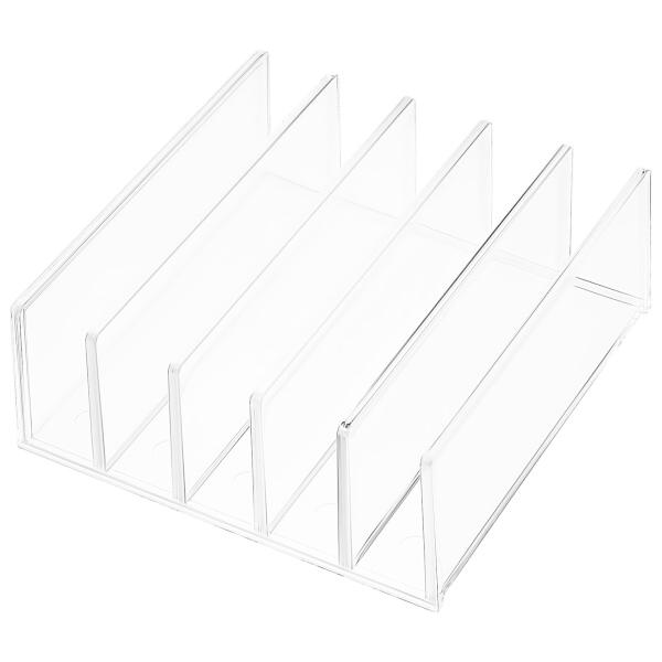 Alipis 書類スタンドラック ファイルホルダー デスクトップブック収納ラック オフィス収納用品 多機能ブッーティングラック商品コード：49077222823型番：1サイズ：13.00X12.50X5.50CMカラー：transparen...