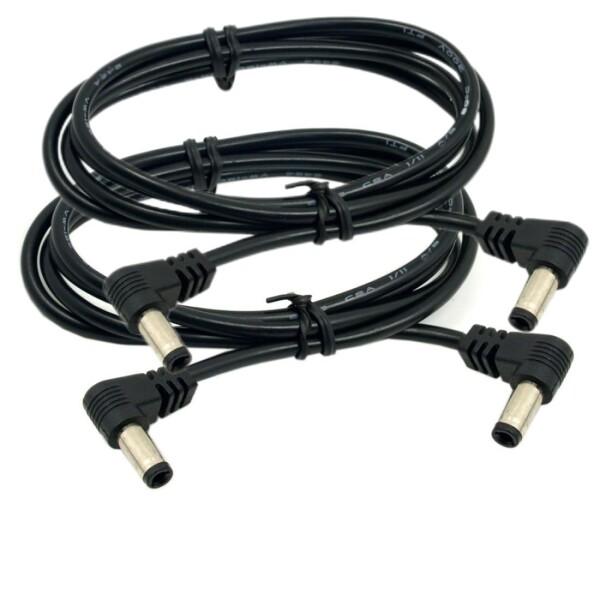 Chenyang 2 パック DC 12V 2A 5.5x2.1/2.5mm オス - 5.5x2.1/2.5mm オス電源プラグバレルコネクタ充電ケーブル 24AWG 0.6M商品コード：49077235461型番：CY-PW-051-2...