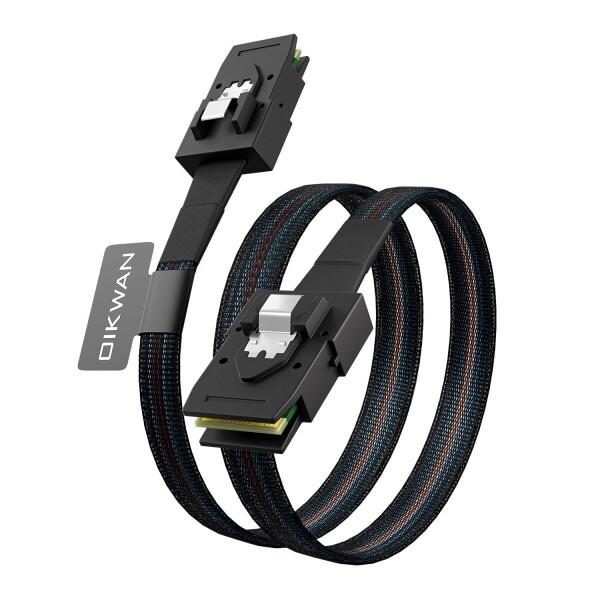 Modem Cables商品コード：49077235496型番：CB-001サイズ：3.3Feet{ミニSASマルチラインデータケーブル}RAIDまたはPCI Expressコントローラをサーバまたはワークステーション内のハードディスクドラ...