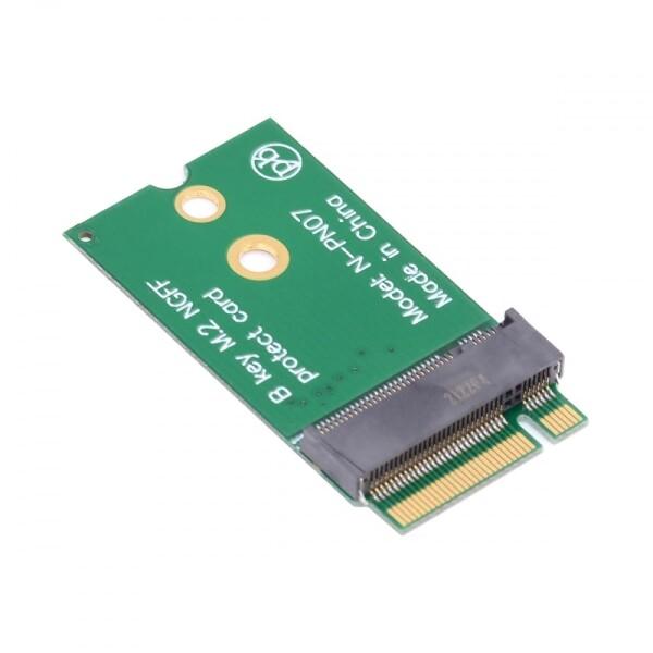 CYアダプター NGFF B-Key 22x30mmから22x42mm オス-メス延長アダプター 2230 SSD LTEカード用商品コード：49077235942型番：SA-068-BKEY-HXサイズ：2242カラー：グリーンNGFF ...