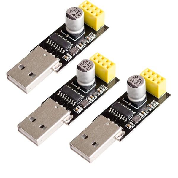 Hailege 3個セット USB ESP8266 CH340シリアルモジュールアダプターワイヤレス開発ボードへ商品コード：49077235944型番：H-A-1185高速CPU周波数、SMD3225水晶発振器USBからESP8266CH3...