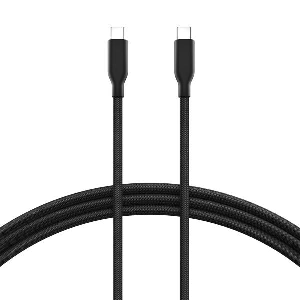 HYairspy PD3.1 240W USB-C &amp; USB-C ケーブル2m 超急速充電 Type C 高耐久ナイロン対応iPhone16/15、MacBook Pro/Air、Galaxy S25/S24/S23/S22などT...