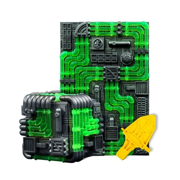 52TOYS BEASTBOX × 藻洲転石 PLAMOISMシリーズ 配管建設 配管コンストラクションキット Tenseki Moss The Pipeline Construction Kit ABS製 組み立て式 プラモデル モデルキ...
