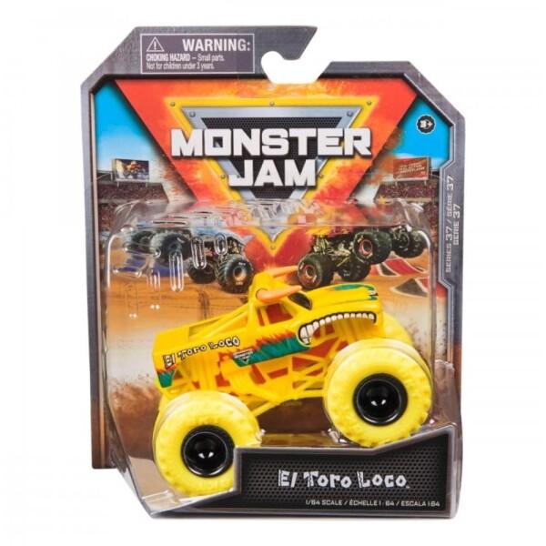 Monster Jam 2024 シリーズ 37 ダイキャスト 1:64スケール モンスタートラック、オーバーチャージドエルトロロコ商品コード：49077412240型番：778988771402サイズ：5.5 x 6.5 x 3 inch...