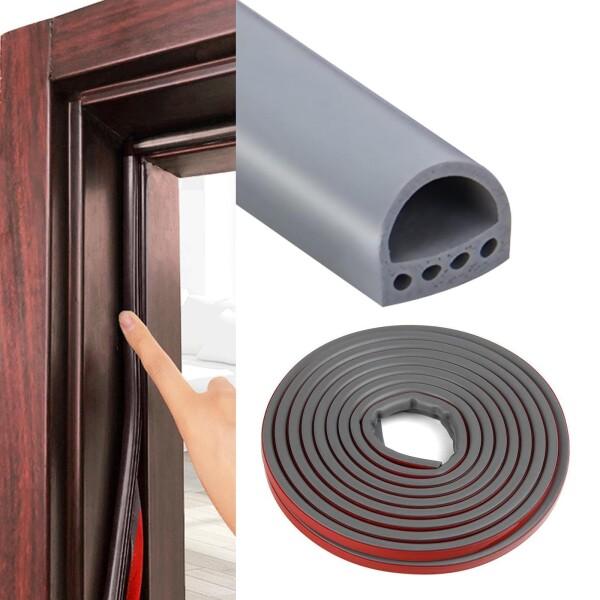 高密度シリコーンゴム素材 室内 ドア 窓 シールテープ 窓ゴムパッキン 隙間パッキン 防音パッキン 自己粘着 防水 高温に強い 衝突回避 防塵 密封する 摩耗しにくい (グレー，9mm*6mm*6M)商品コード：49077449322型番：...