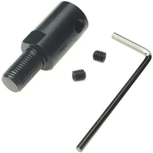 CHANCS 1/2-20UNFねじ山ドリルチャックコネクティングロッド 内径10mmミニチュアチャック電気ドリルアクセサリー商品コード：49077462551型番：DR022122010ミニ旋盤機械部品との適合性に優れた高精度コネクティン...