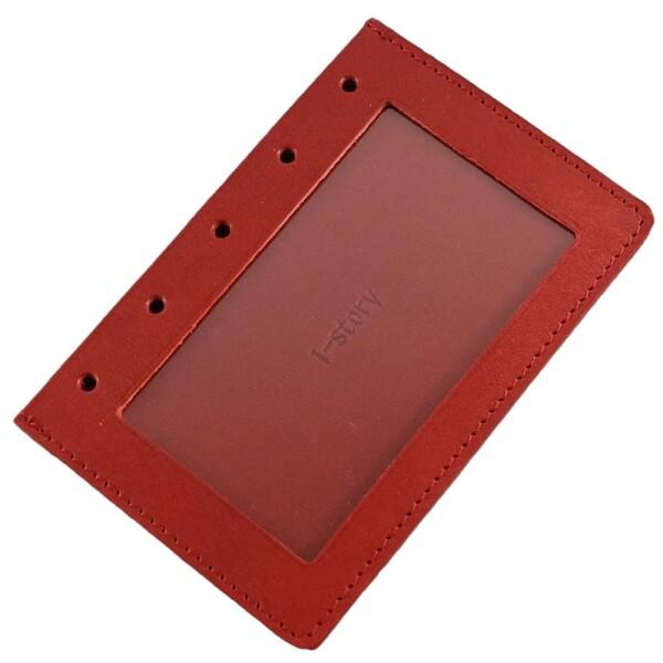 (i-story) ミニ５穴用 システム手帳リフィル (2)フォトフレーム 日本製 (レッド)商品コード：49077595033型番：ik-1506to_2カラー：レッド素材:牛革 (栃木レザー)生産国:日本サイズ:約105mmx70mm ...