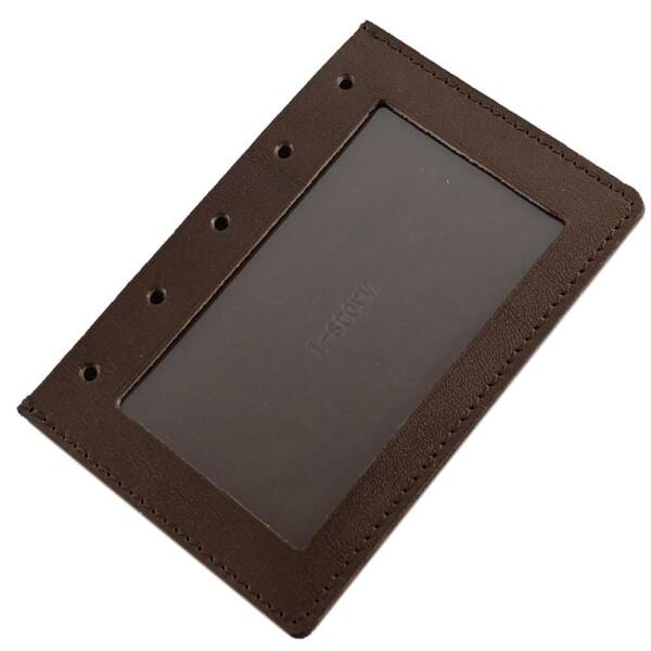(i-story) ミニ５穴用 システム手帳リフィル (2)フォトフレーム 日本製 (チョコ)商品コード：49077595034型番：ik-1506to_2カラー：チョコ素材:牛革 (栃木レザー)生産国:日本サイズ:約105mmx70mm ...