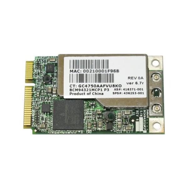 HP純正 441530-001 / 436253-001 + 汎用 BCM94321MC BCM4321 802.11a/b/g/n 300Mbps カード商品コード：49077602642型番：BCM94321MCデュアルバンド 2.4 ...