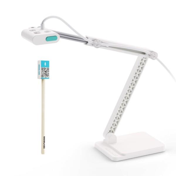 OKIOCAM S2-4K 書画カメラ/WEBカメラ/実物投影機 UHD 800万画素 10cm近接撮影 PC Mac iPad (USB-Cモデルのみ) 対応 マイク内蔵 オンライン授業 Zoom テレビ会議最適商品コード：4907760...