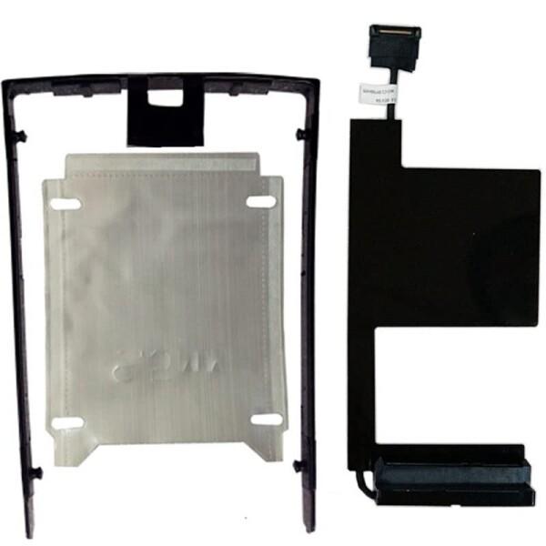 MOQIAN 2.5インチ HDDキャディブラケット 左側ハードドライブコネクタケーブル ホルダー付き スズ箔交換用 Lenovo Thinkpad P50 P51 00UR836 DC02C007B00商品コード：49077604105交...